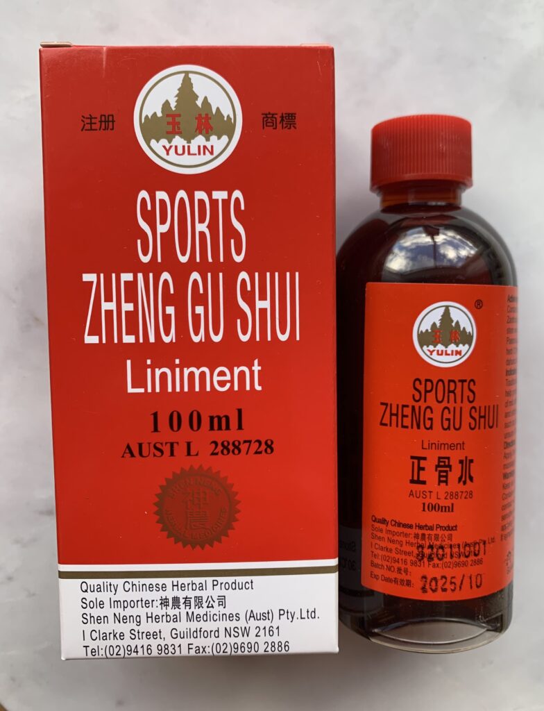 Sport Liniment Zheng Gu Shui 100ml | Blue Wren Acupuncture